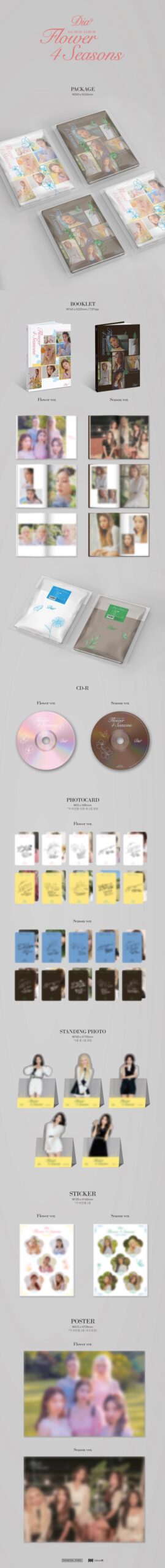 DIA – Flower 4 Seasons – Kpop.ro Shop