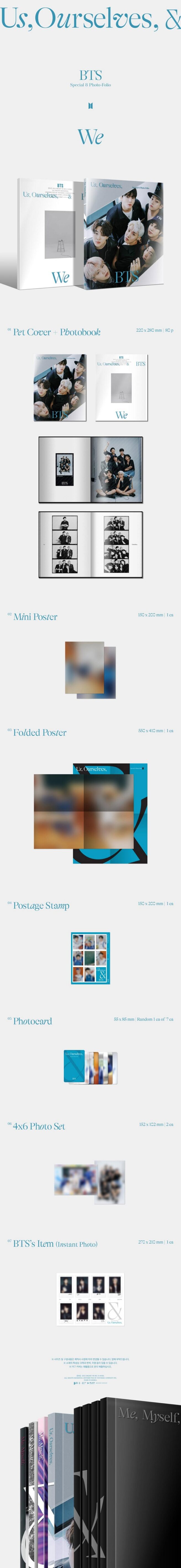 BTS – Special 8 Photo-Folio: Us, Ourselves, And BTS ‘We’ – Kpop.ro Shop