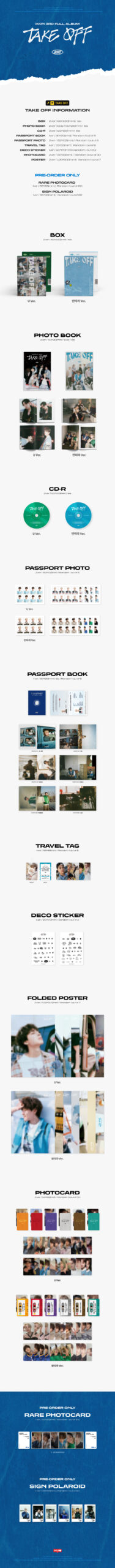 Ikon – Take Off (3rd Full Album) – Kpop.ro Shop