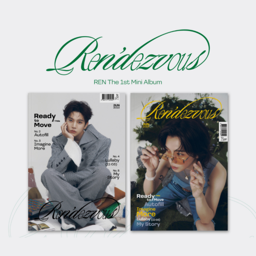 Ren – Ren’dezvous (1st Mini Album) Photobook Version – Kpop.ro Shop
