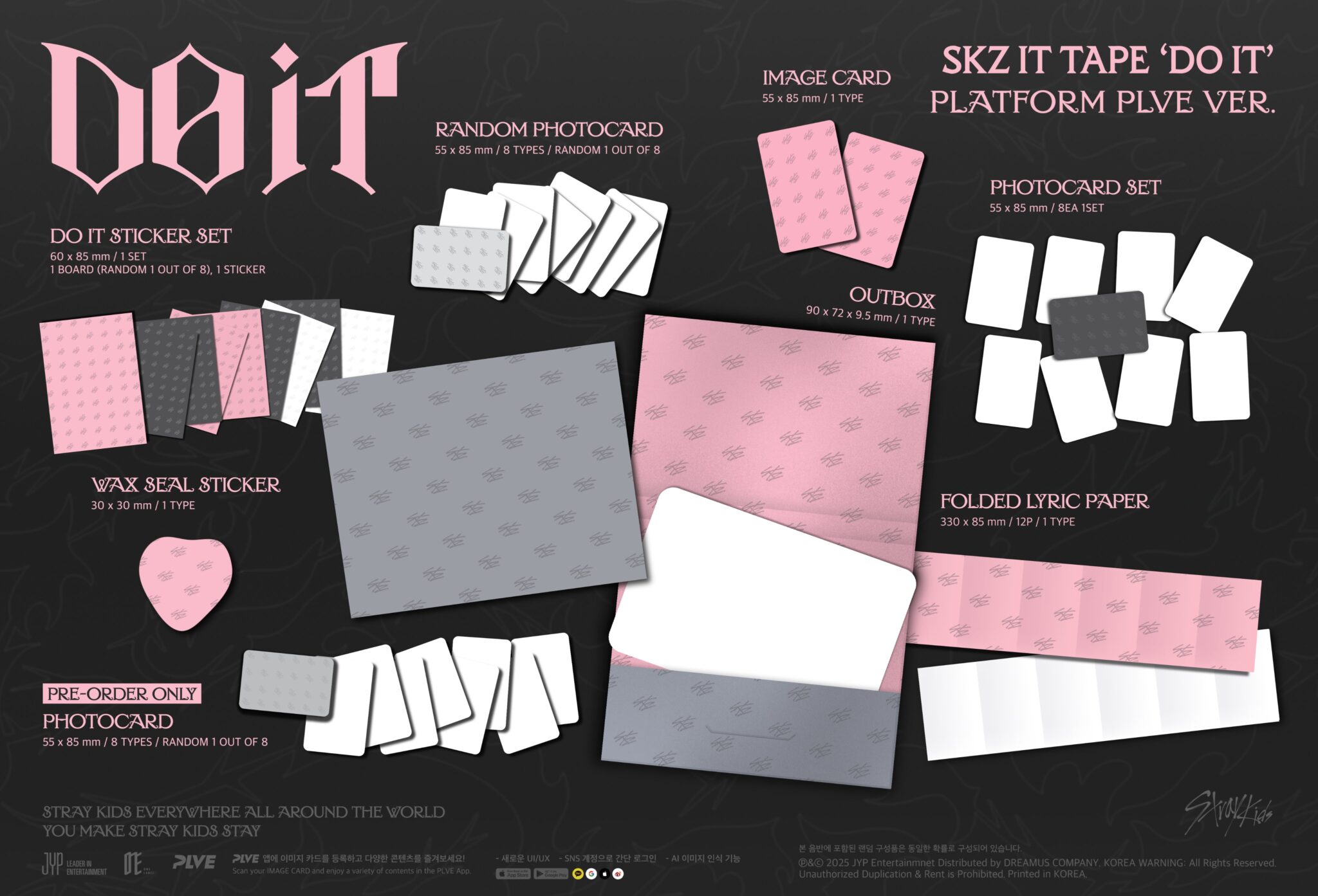 Stray Kids – Skz It Tape (Do It) Platform Ver. (Makestar Shop Gift ...