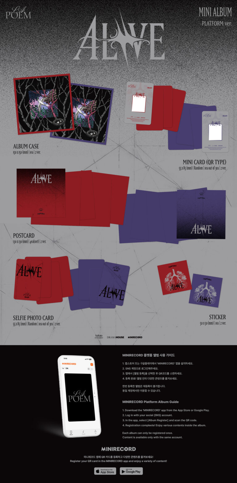 La Poem – Alive (Platform Ver.) Random – Kpop.ro Shop